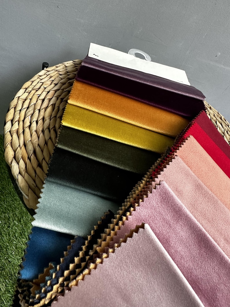 Fabric Swatches for Soft Wall Panels, Color Palette Fabric Samples for ...