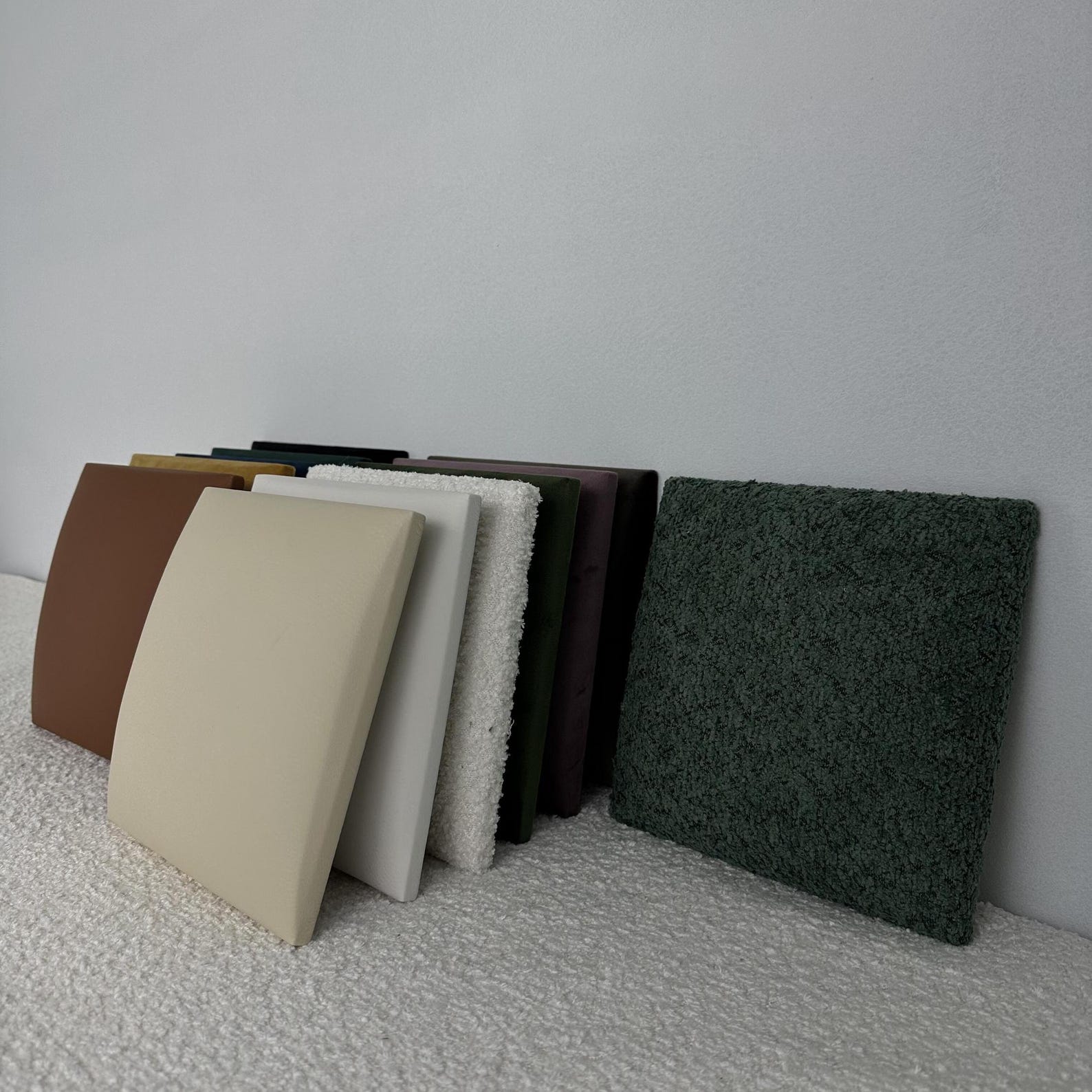 Wall Upholstered Soft Panels Sample, Fabric Wall Hanging Bedroom Panels ...