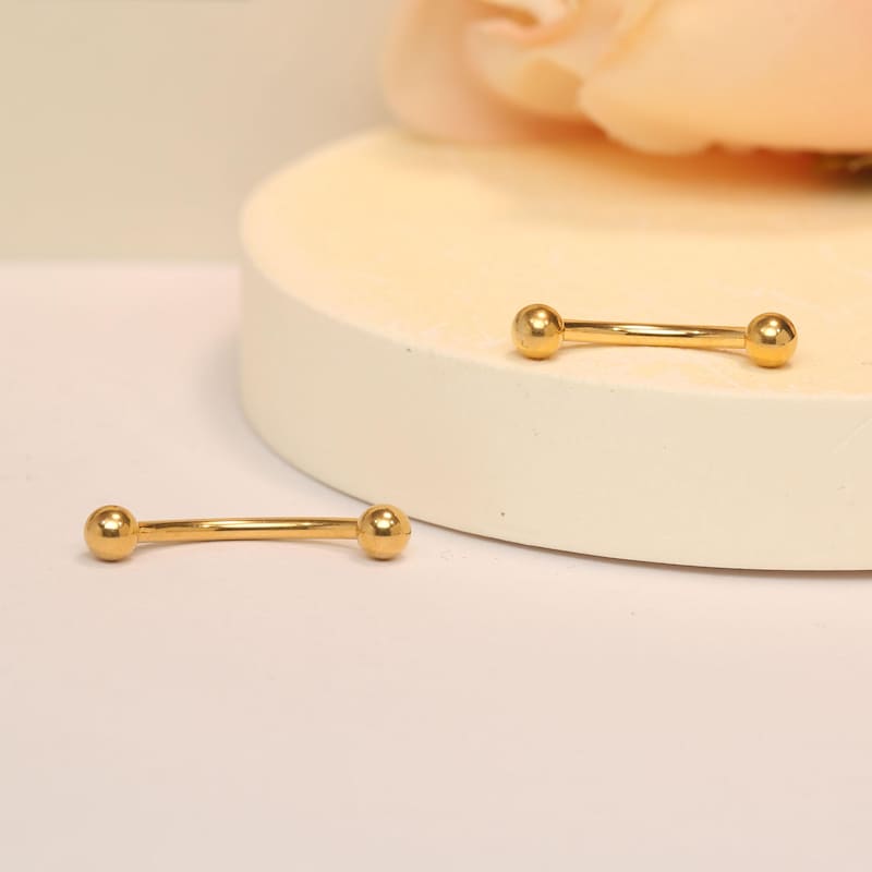 Gold Eye Piercings for Jewelry - Etsy