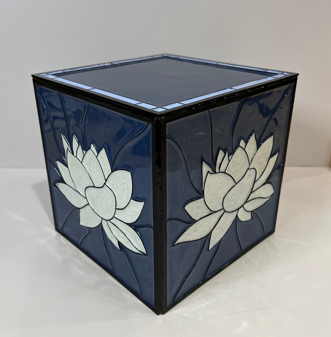 Lotus Cremation Urn for Human Ashes - Etsy