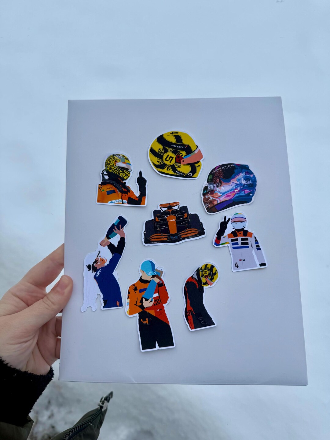 Lando Norris Stickers | Mclaren | Formula One Stickers - Unofficial - Etsy