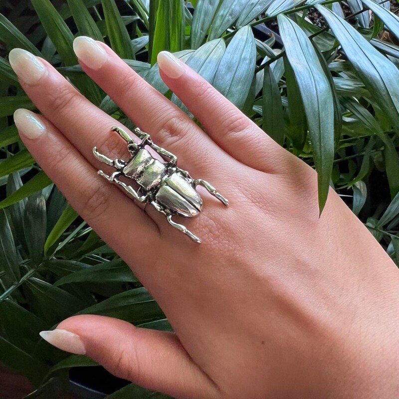Beetle Ring - Etsy