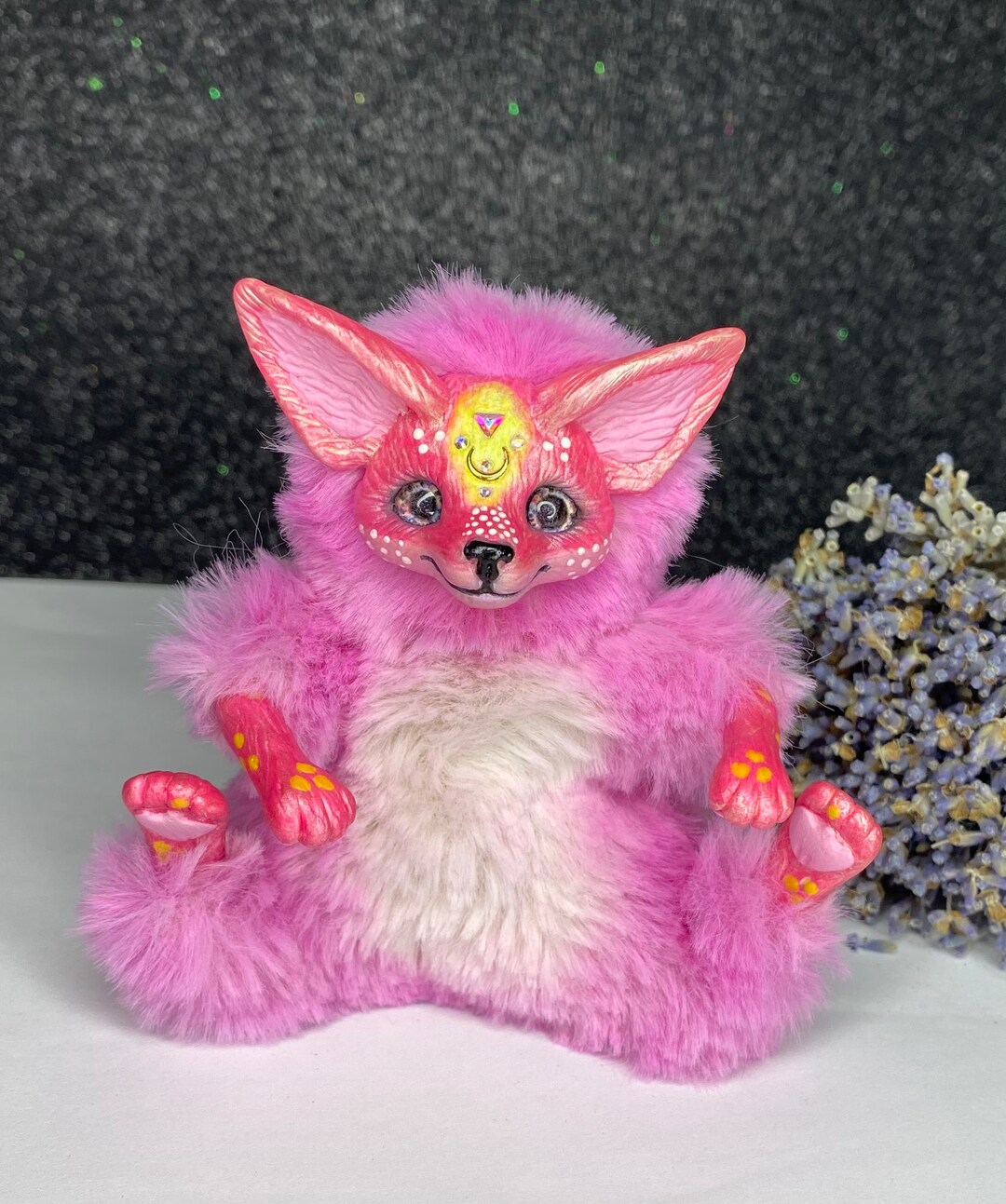 A Magical Creature. A Toy in Mixed Technique. - Etsy