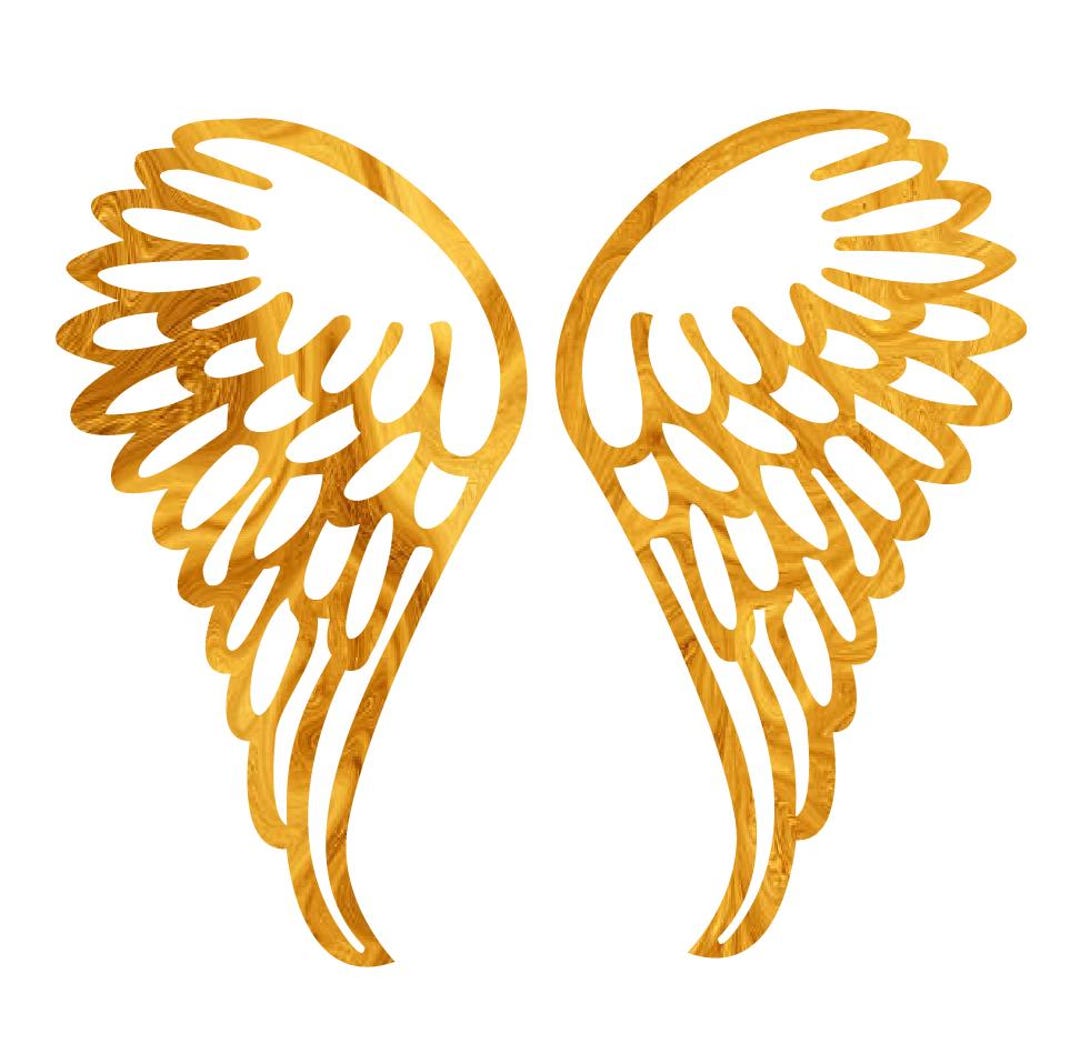 Angel Wings Heavenly SVG File - Etsy