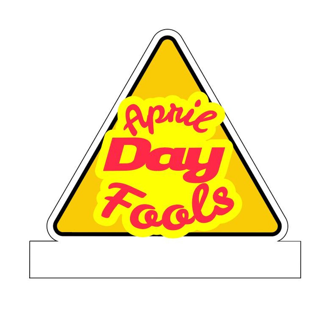 Holiday Changeable Sign April Fools Day SVG File - Etsy