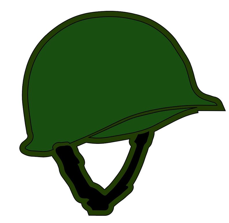 Combat Helmet Army Veteran SVG File - Etsy