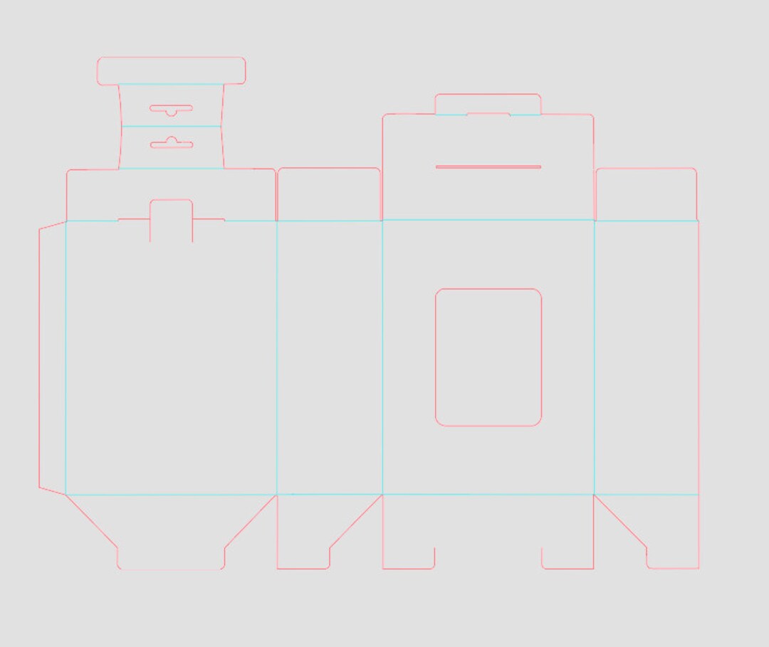 Retail Hanging Window Box SVG File - Etsy