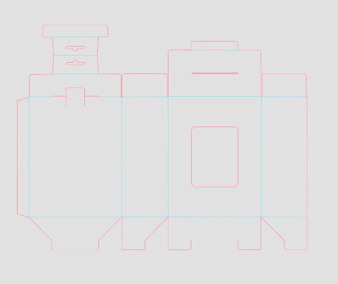 Retail Hanging Window Box SVG File - Etsy