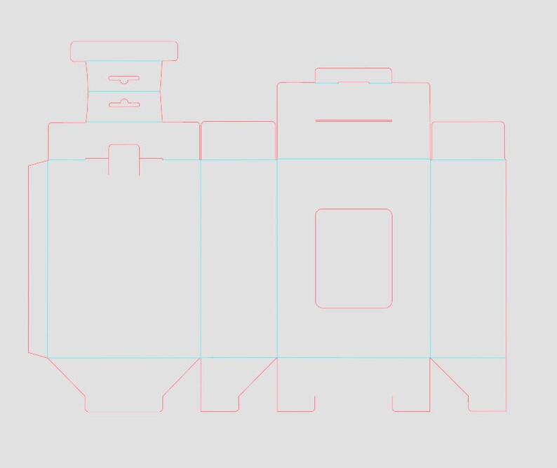 Retail Hanging Window Box SVG File - Etsy