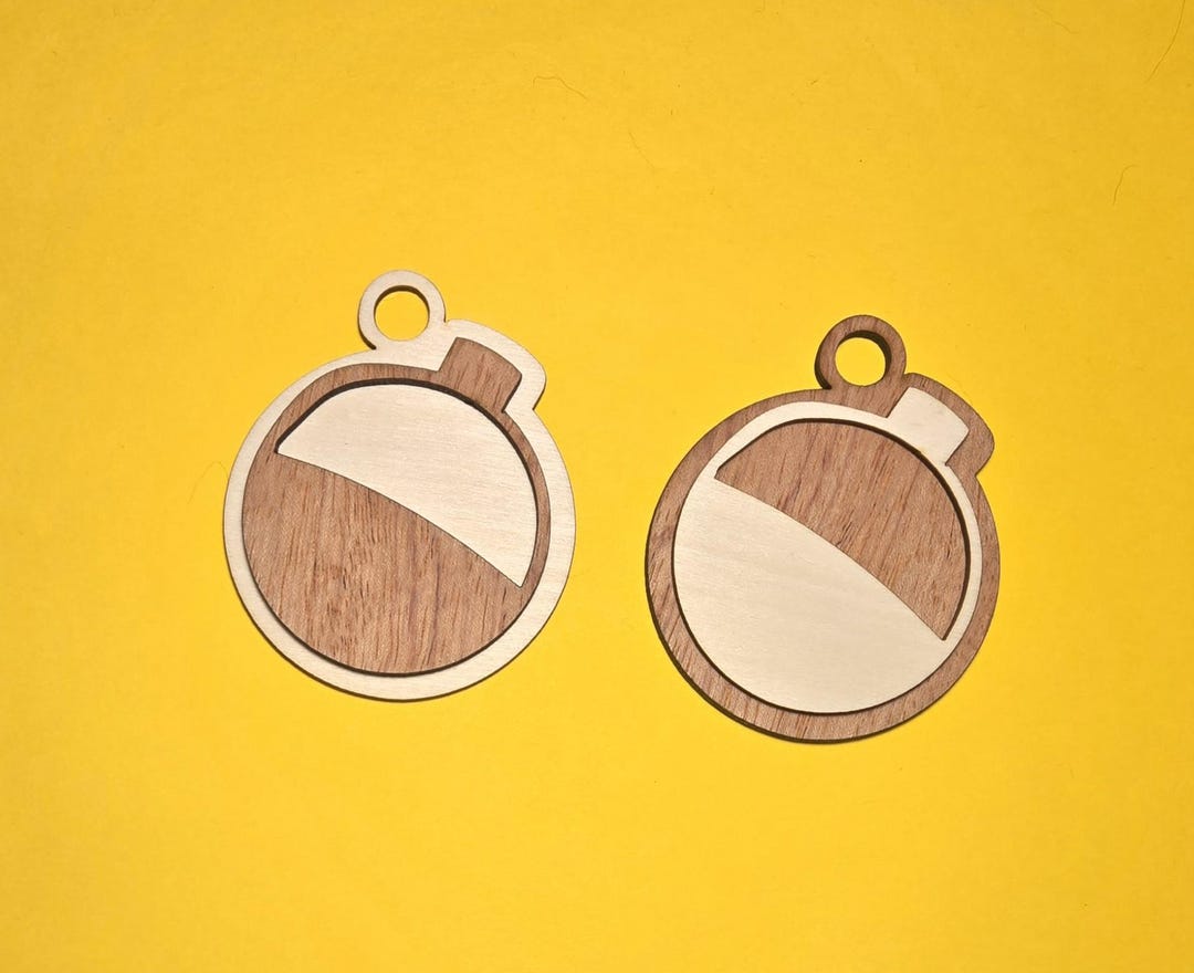 Fishing Bobber Keychain Layered SVG File - Etsy