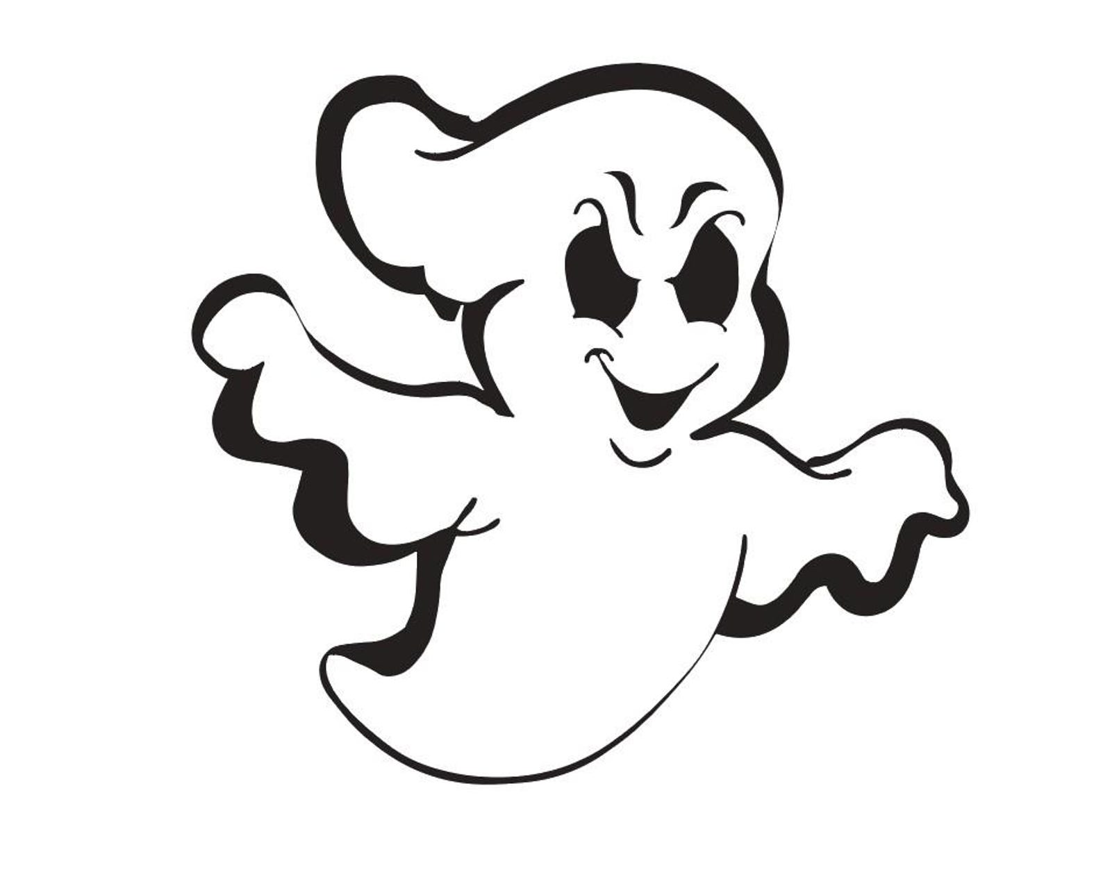 Scary Ghost for Halloween SVG File - Etsy
