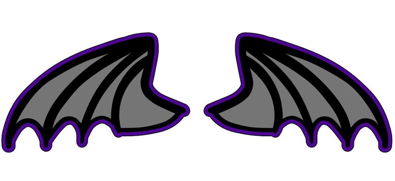 Bat Animal Halloween Wings SVG File - Etsy