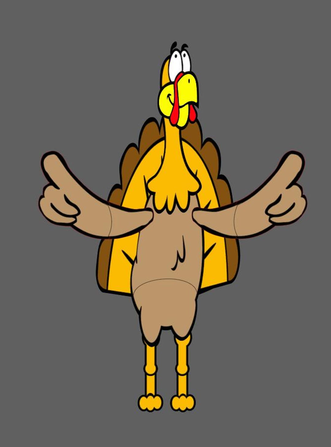 Door Hanging Turkey Thanksgiving SVG File - Etsy