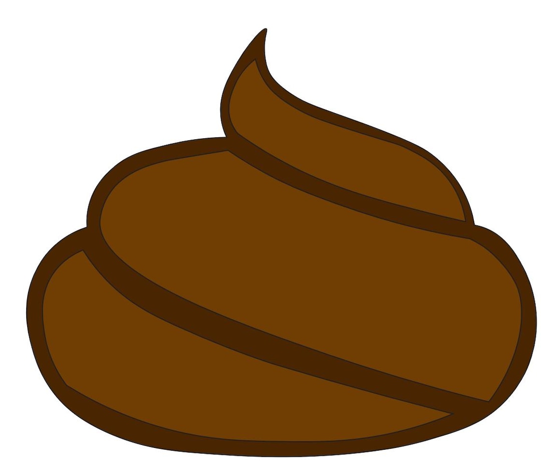 Layered Poop Emoji Icecream Top Frosting SVG File - Etsy