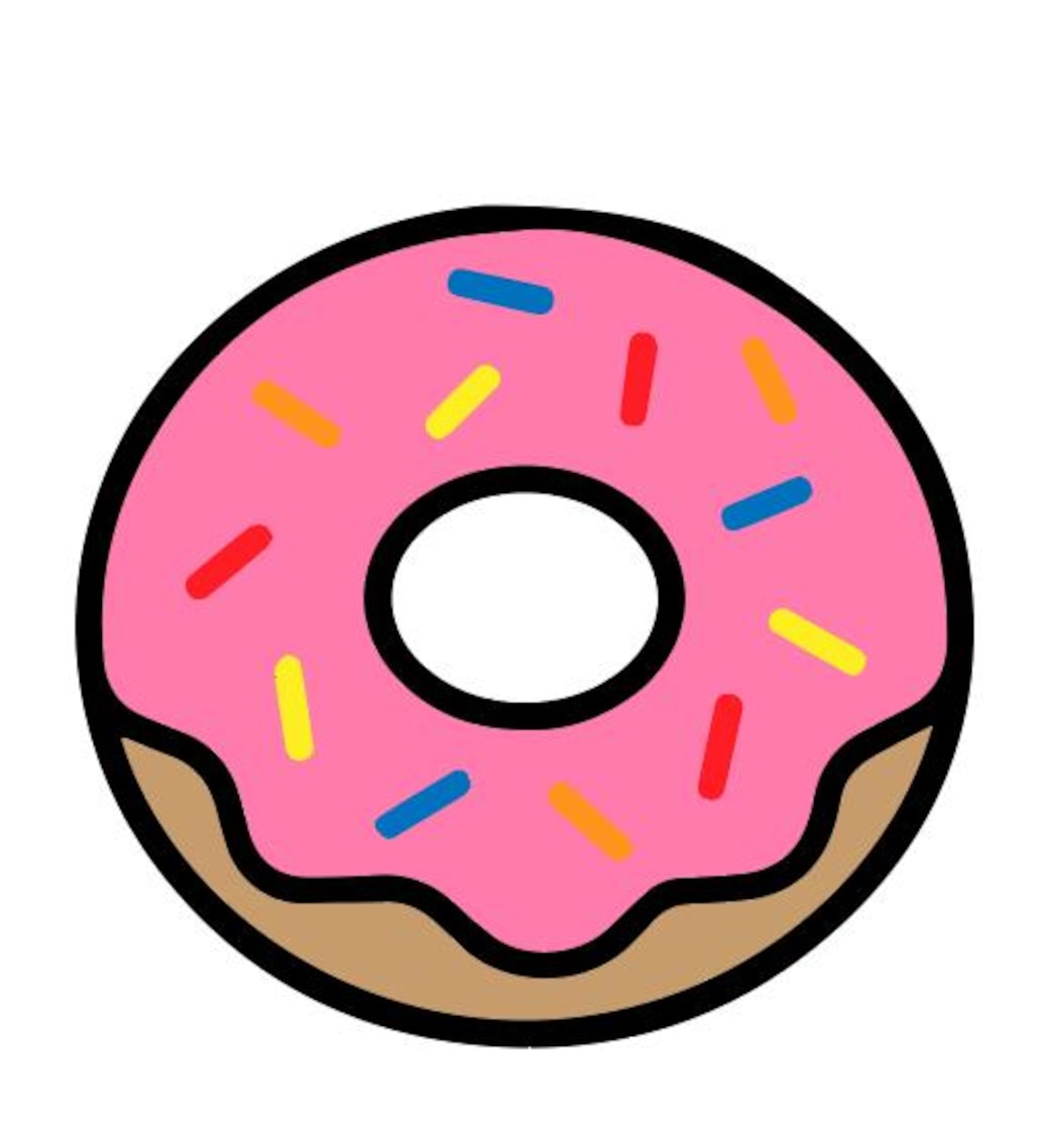 Layered Donut Yum Yum SVG File - Etsy