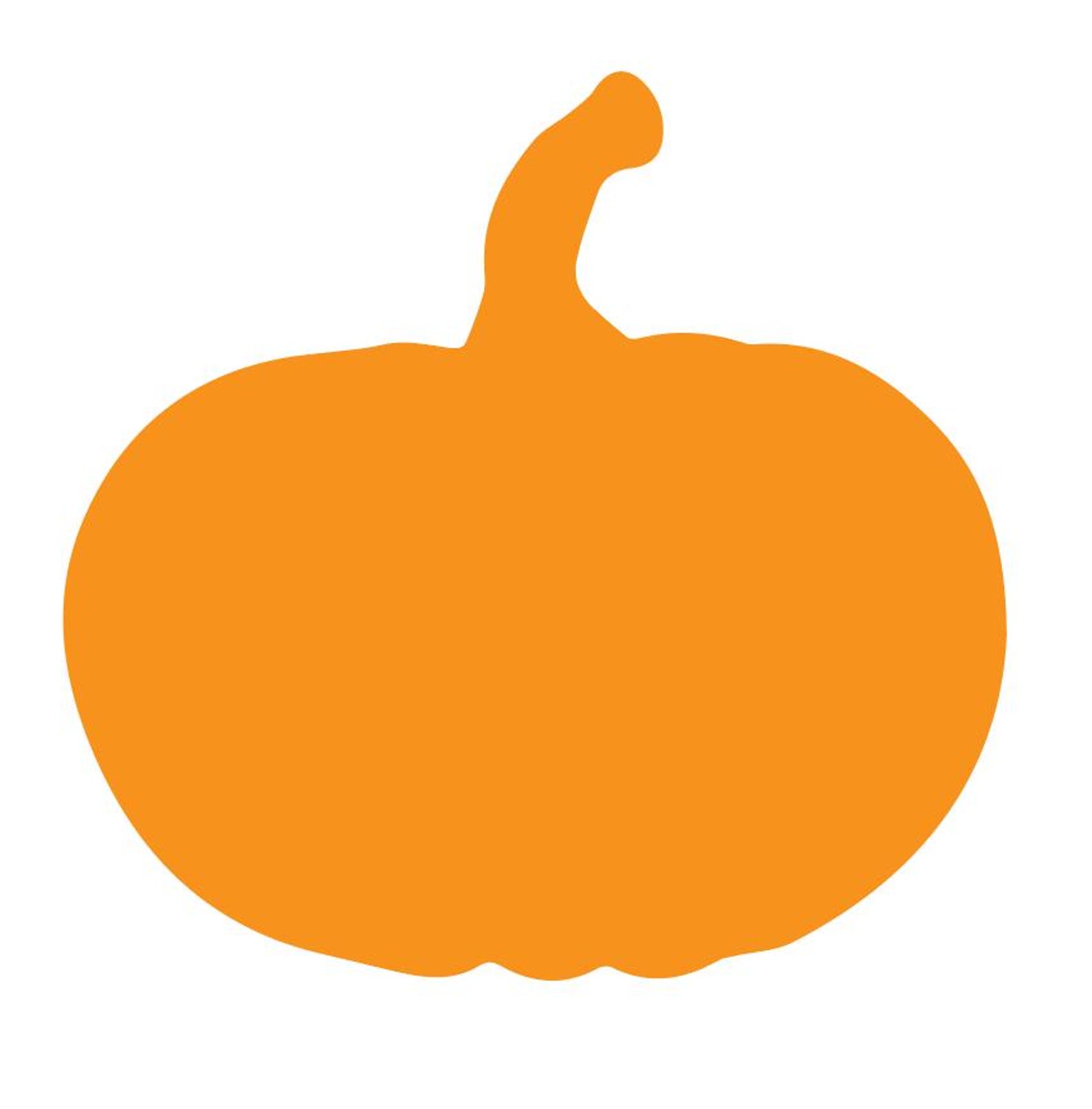 Fall Pumpkin Halloween Silhouette SVG File - Etsy