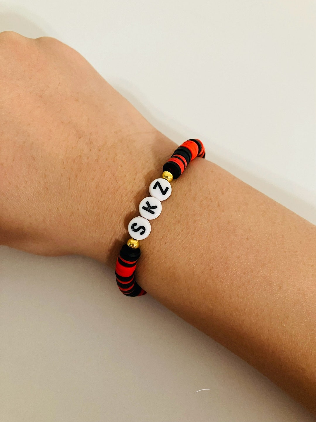 Stray Kids Fanmade Clay Bead Bracelet - Etsy