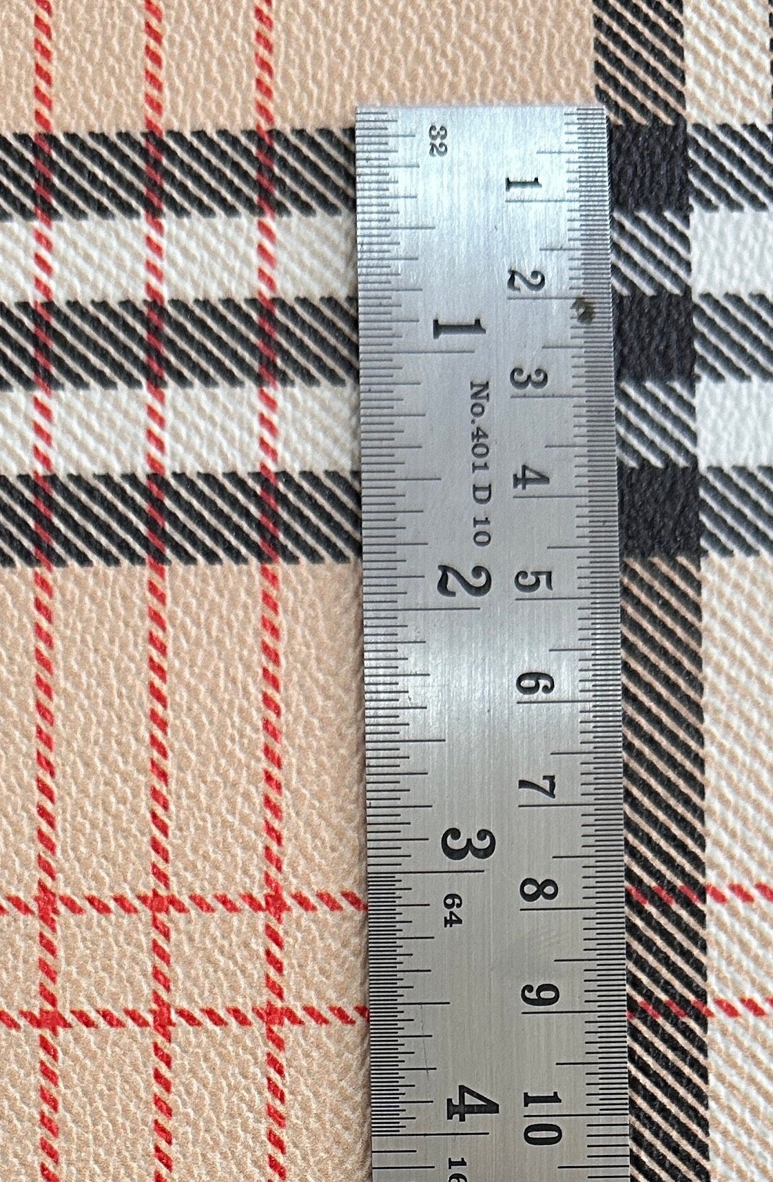 High Quality Tartan YARD Leather , Plaid Leather , Faux Leather ...