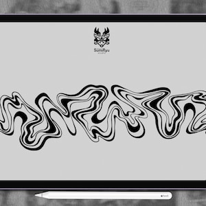 Ink Flow Tattoo | Procreate & Photoshop | Stamps | Stencils | Brushes ...
