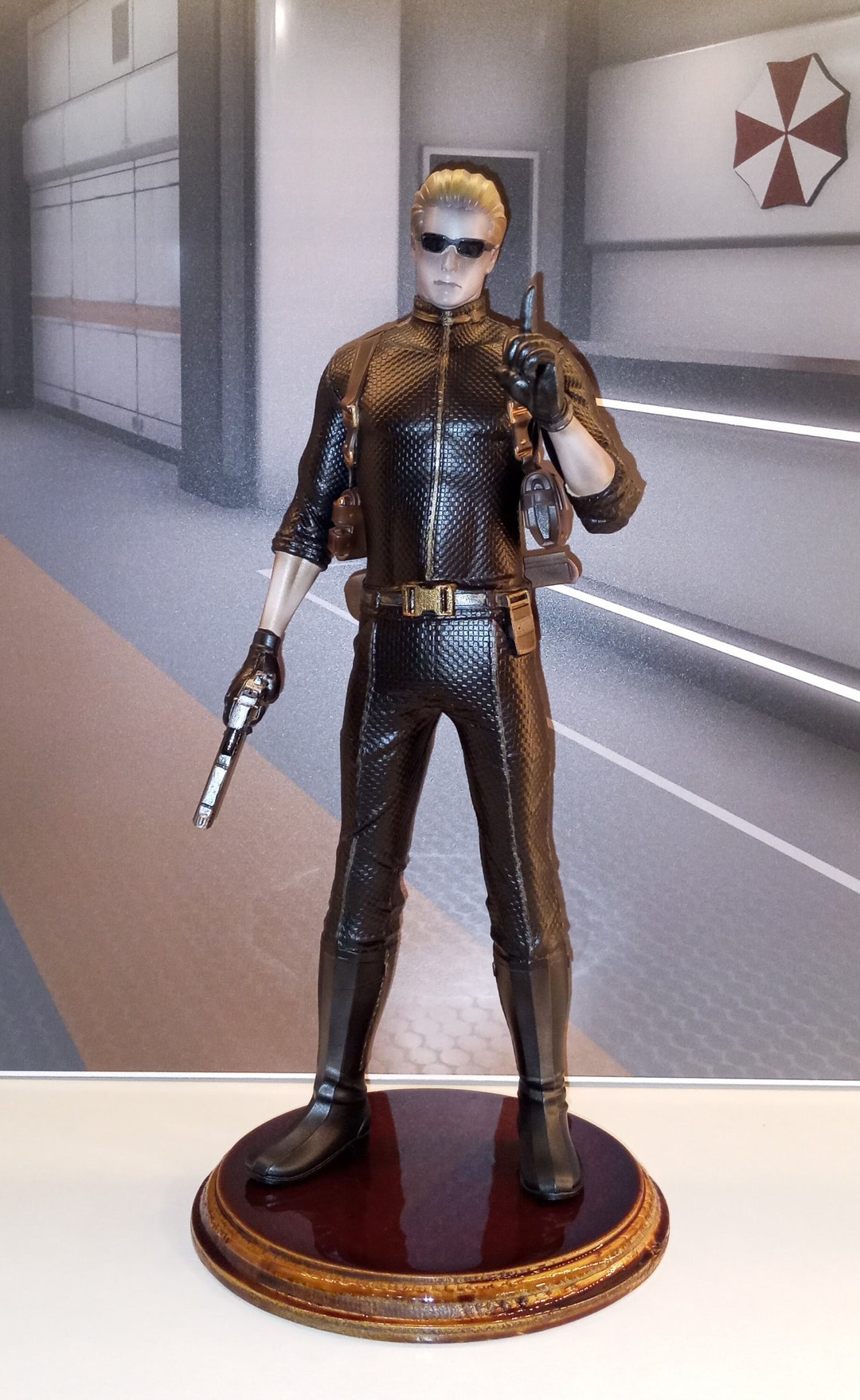 Albert Wesker Resident Evil Statue/figure 1/6 (30cm) - Etsy