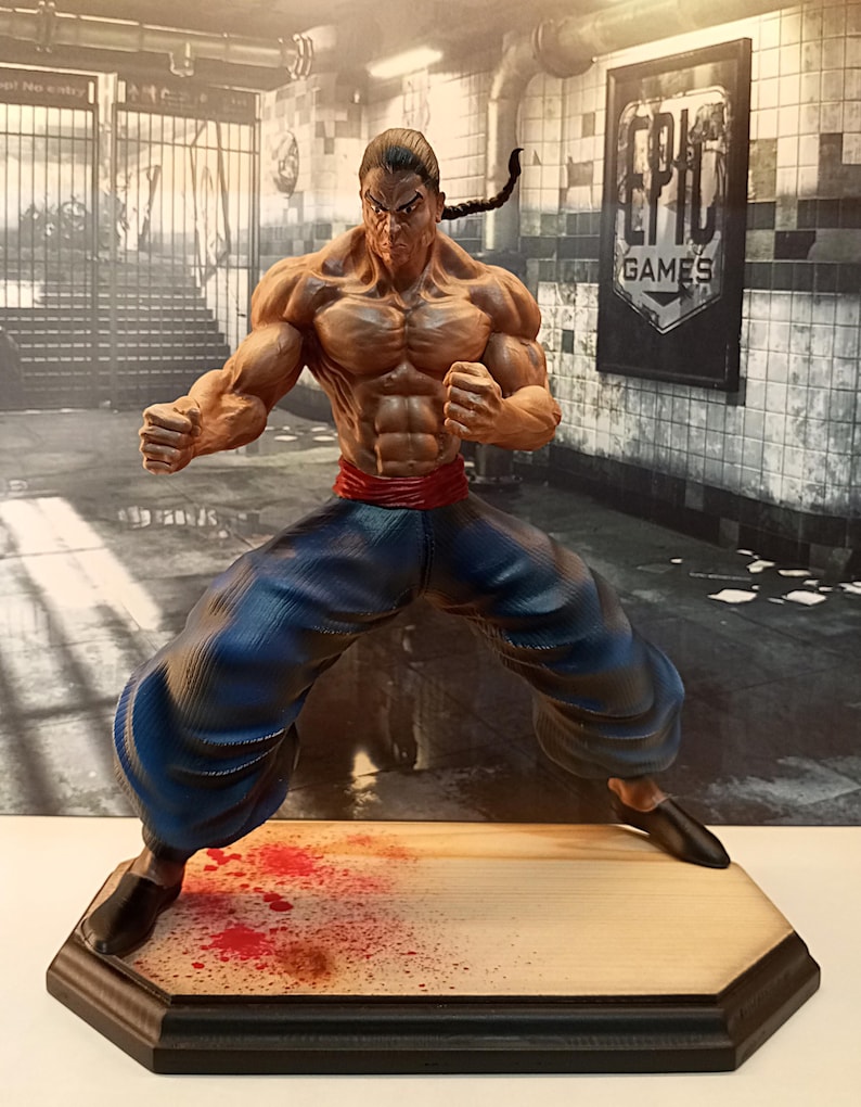 Statue/figurine Kaioh Retsu "baki Hanma" 1/6(30cm) - Etsy