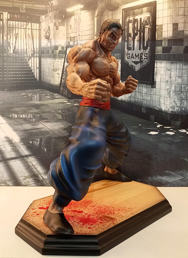 Statue/figurine Kaioh Retsu "baki Hanma" 1/6(30cm) - Etsy