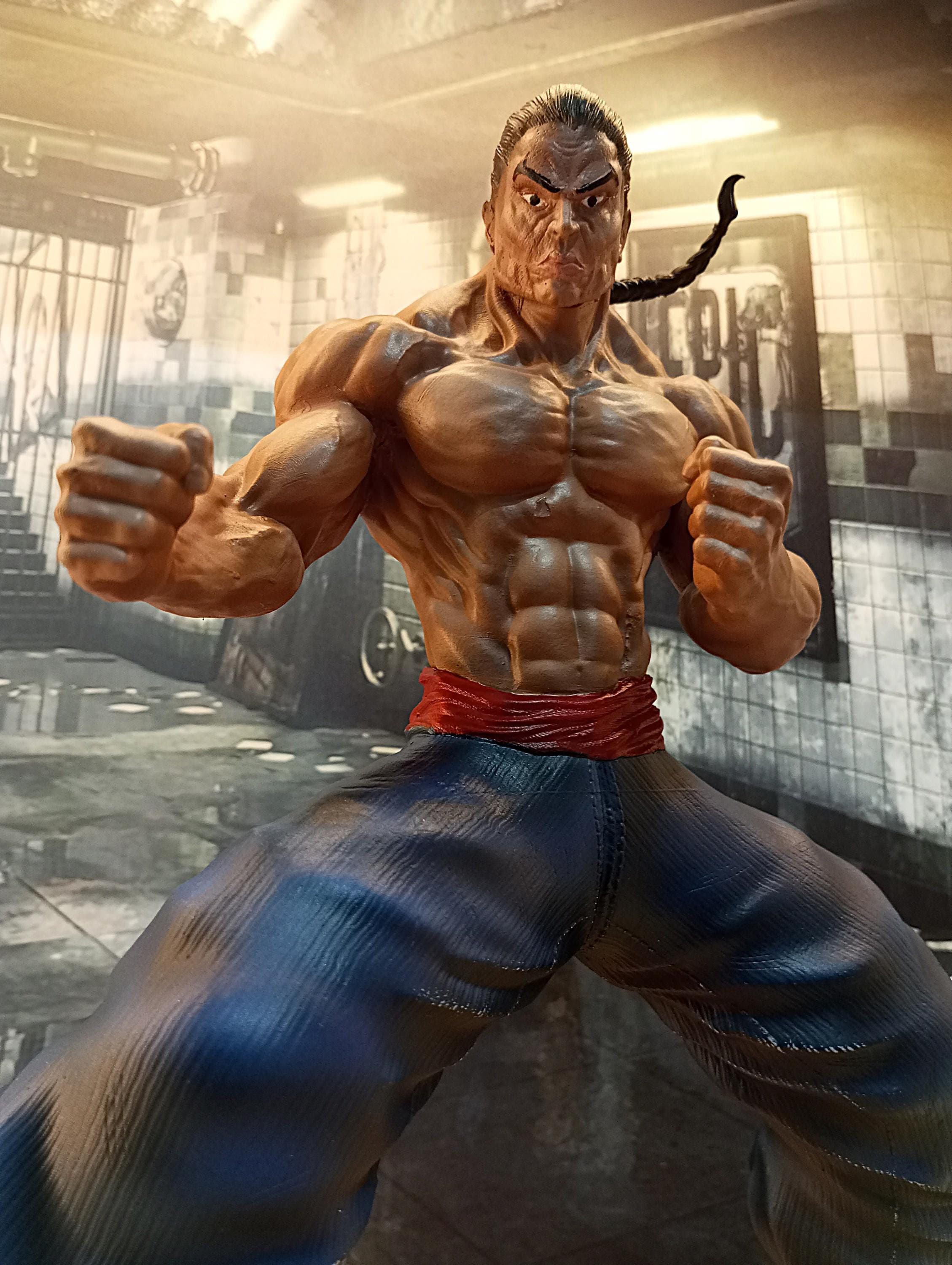 Statue/figurine Kaioh Retsu "baki Hanma" 1/6(30cm) - Etsy