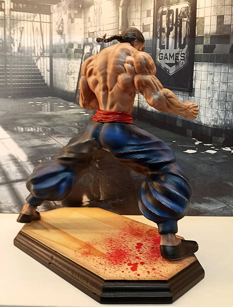 Statue/figurine Kaioh Retsu "baki Hanma" 1/6(30cm) - Etsy