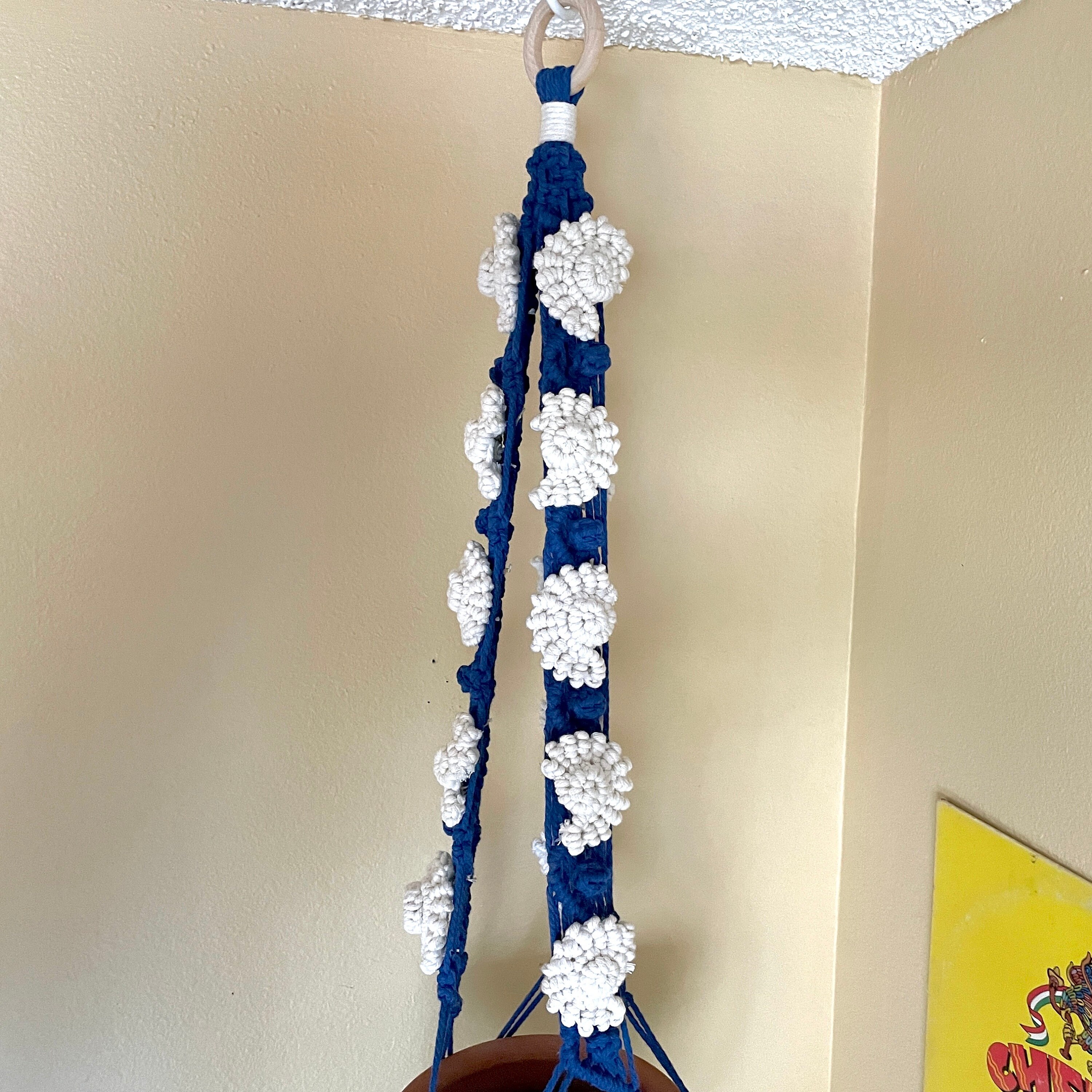 Seashell Macrame Plant Hanger - Etsy