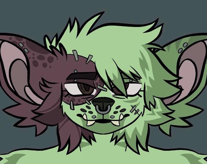 Frankenstein Furry Oc Adopt - Etsy