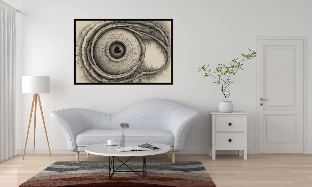 Digitální Obraz, Oko, Art - Etsy