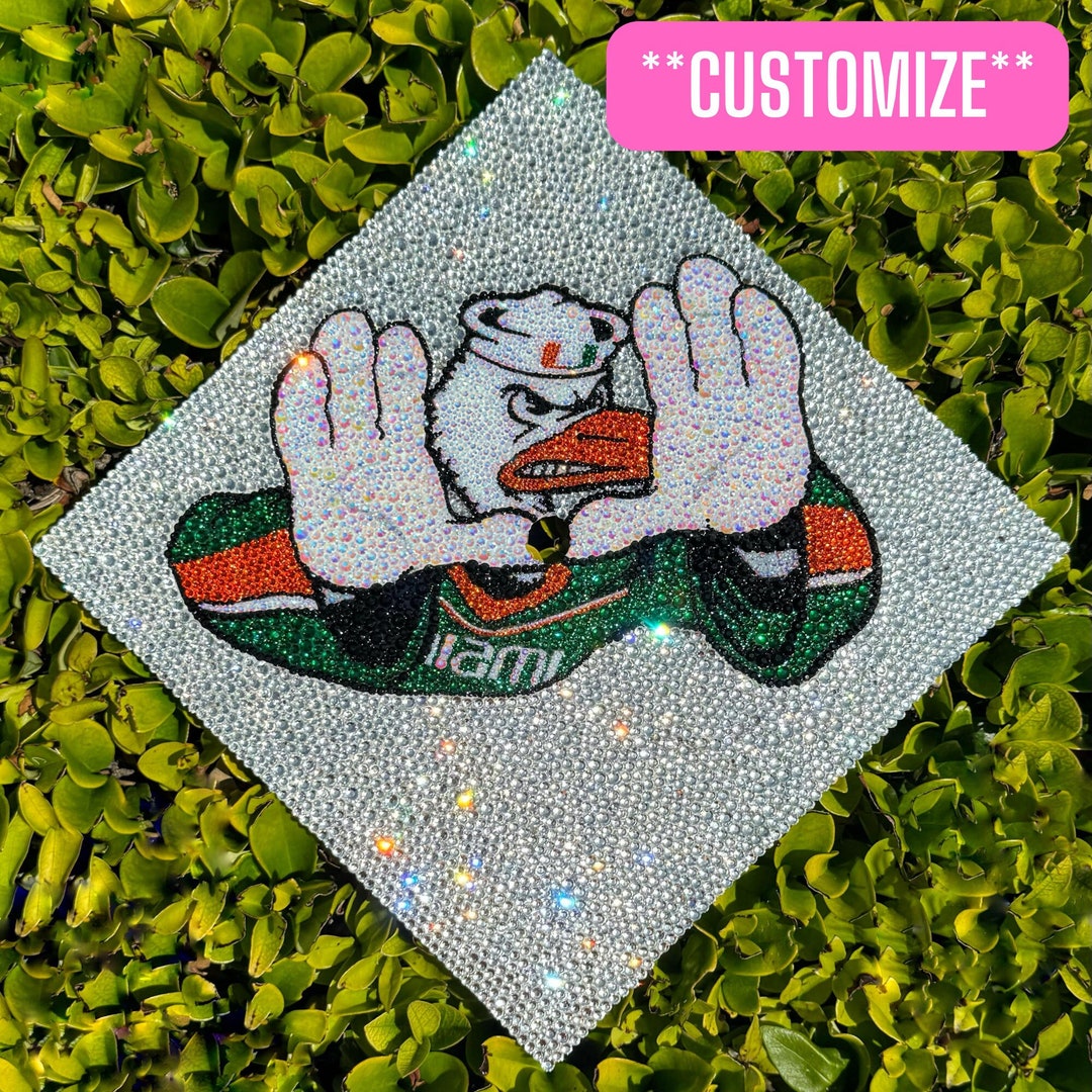 CUSTOM Bling Grad Cap Topper** - Etsy
