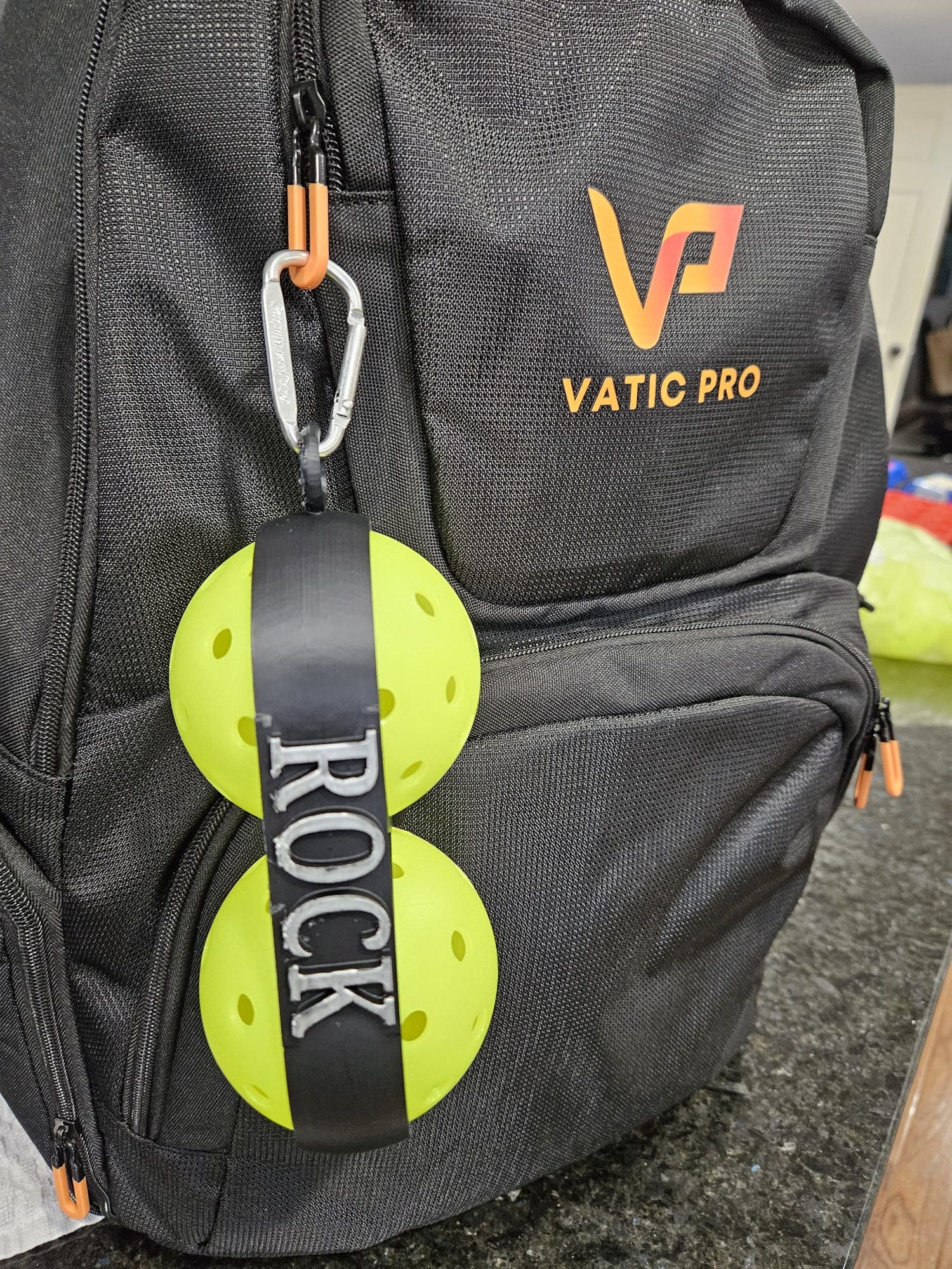 Customizable Pickleball Ball Holder With Keychain Loop - Etsy