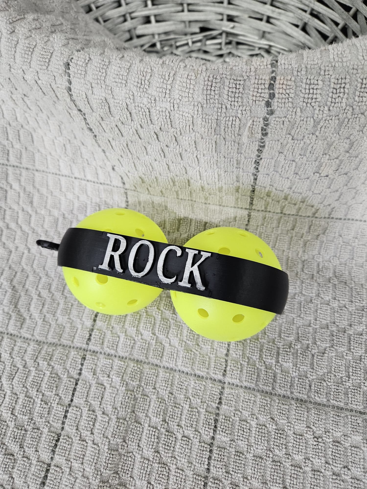 Customizable Pickleball Ball Holder With Keychain Attachment - Etsy
