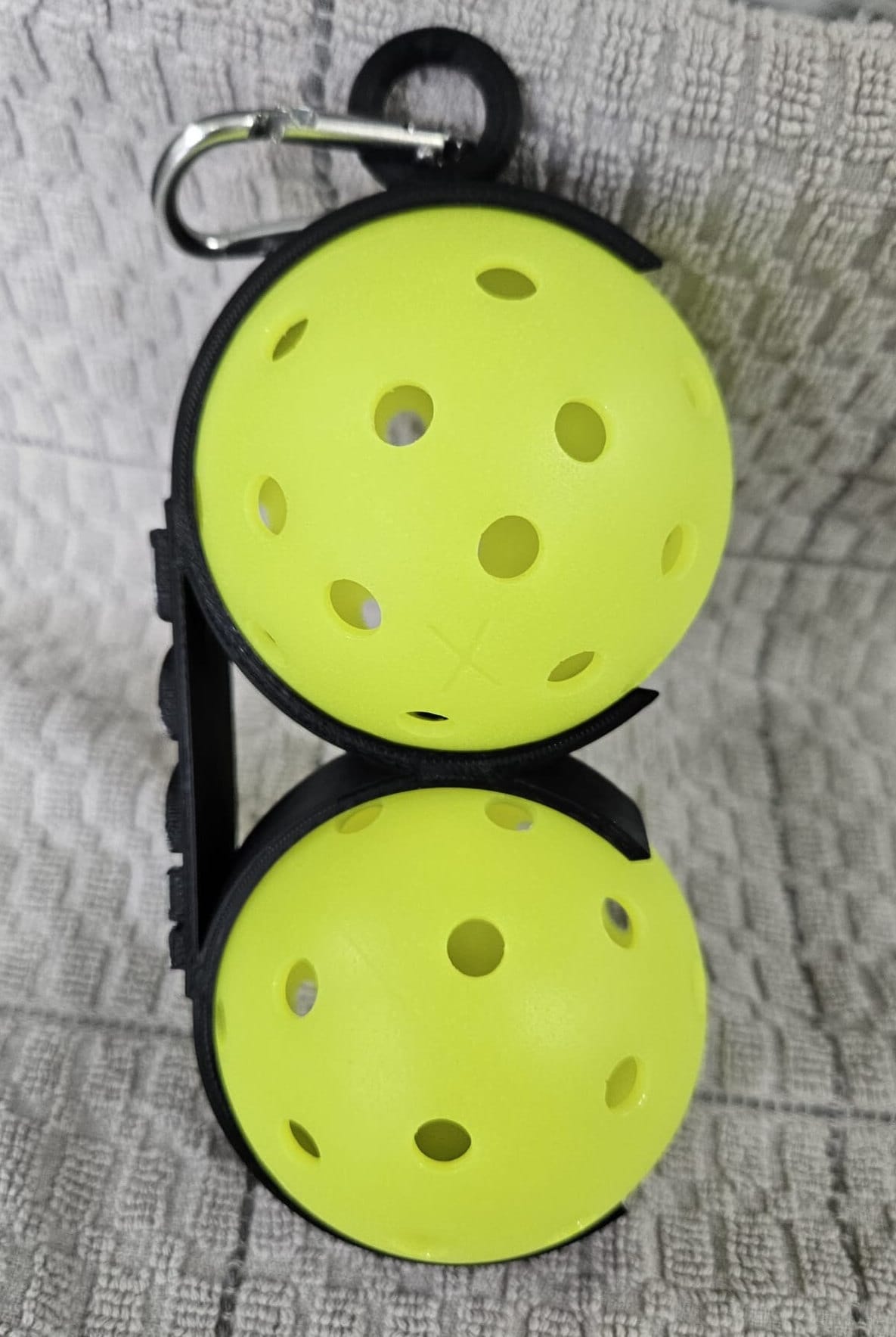 Customizable Pickleball Ball Holder With Keychain Loop - Etsy