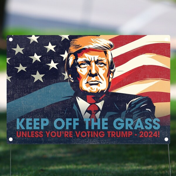 Trump 2024 Yard Sign - Etsy