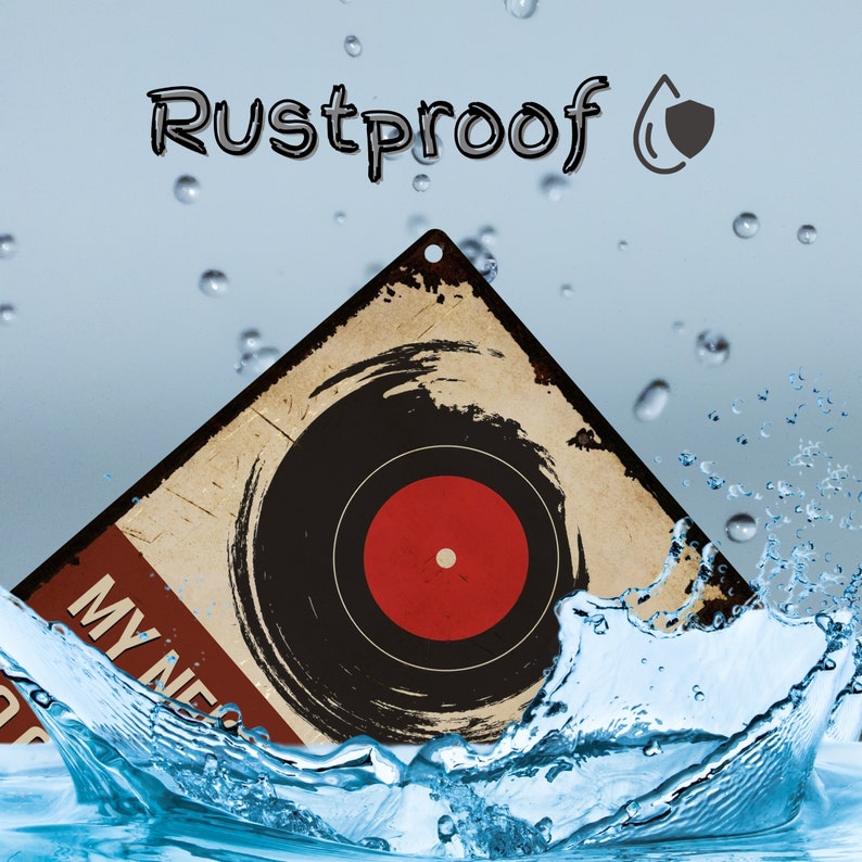 Metal Wall Decor for Living Room, Home Decor Sign - My Neighbors Are ...