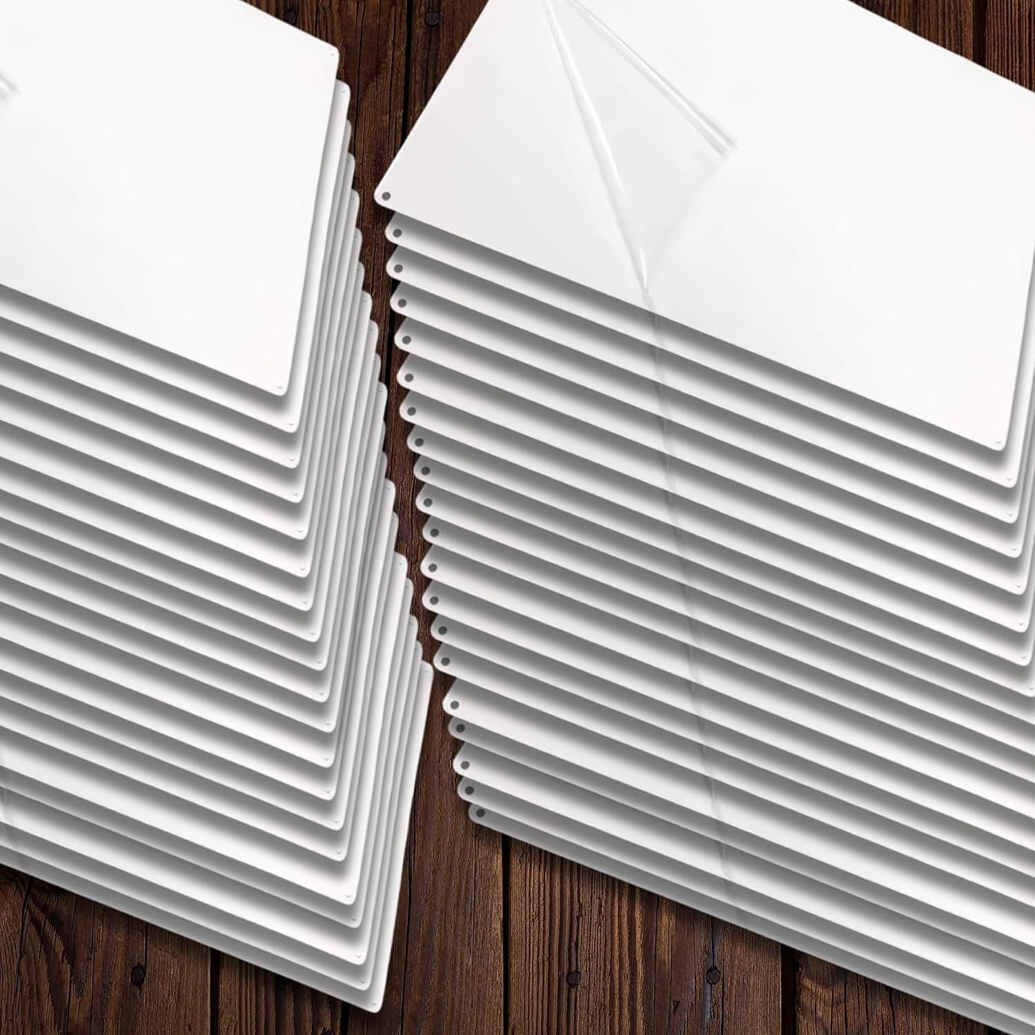 40 Pcs Sublimation Metal Sign Blanks - 8x12 Inch Sublimation Aluminum ...