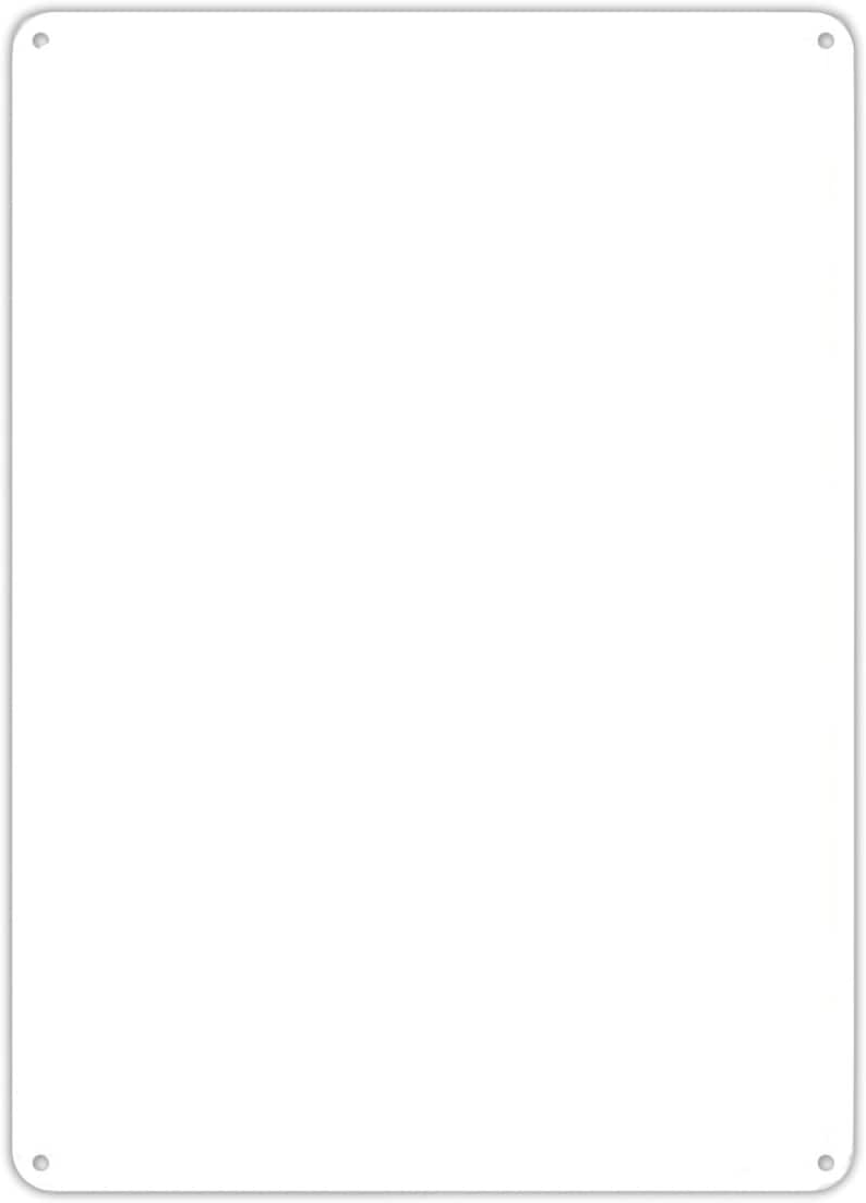 10 Pcs Sublimation Metal Sign Blanks - 8x12 Inch Sublimation Aluminum ...