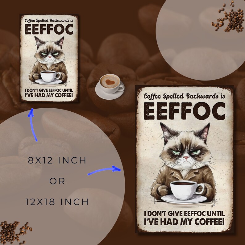 Coffee Spelled Backwards is EEFFOC, and I Don't Give Eeffoc Until I've ...