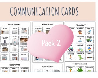 Custom Order Communication Cards - Etsy