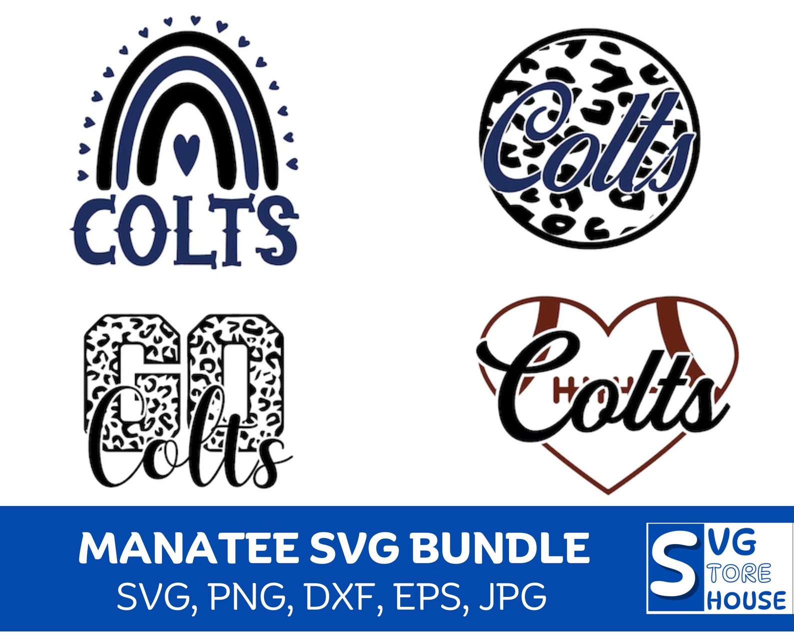 Colts Svg Bundle, Colts PNG Bundle, Digital Download, Cut File, Clipart ...