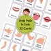 Learn Irish Body Parts With Flashcards - 32 Printable Cards for Kids ...