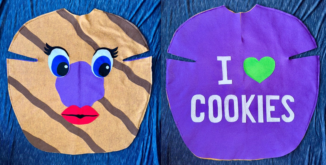 Cookie Costume - Complete Set of 6 - Etsy