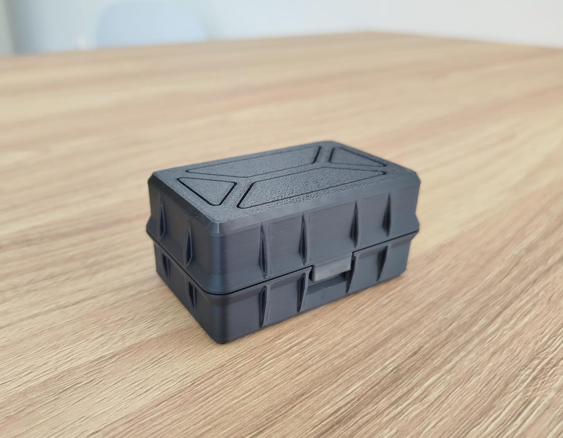 3D Printable Storage Box / STL File for 3D Printing / One Piece Print ...