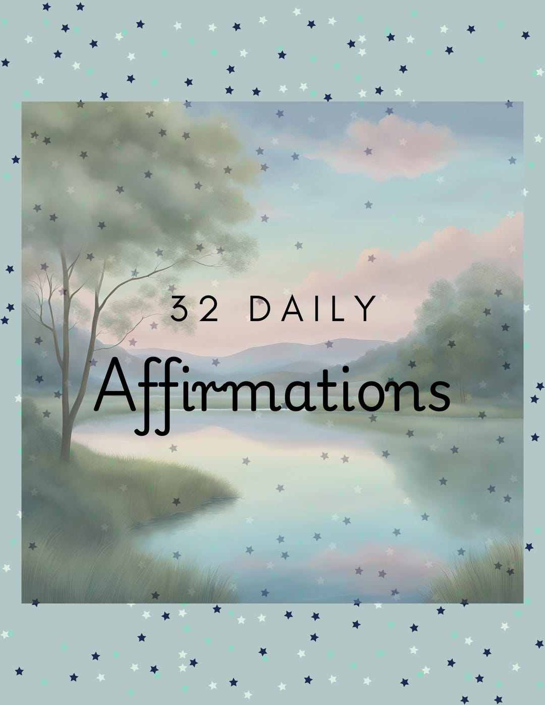 32 Printable Positive Affirmation Cards - Etsy