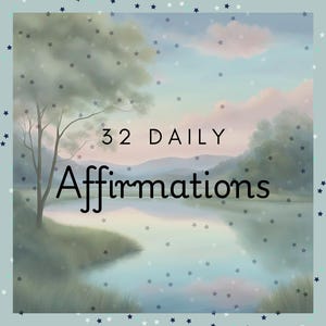 32 Printable Positive Affirmation Cards - Etsy