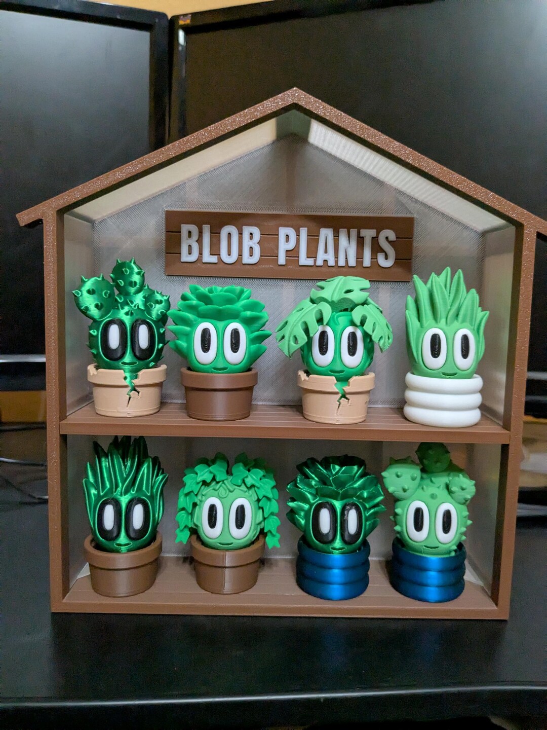 Blob Plants - Five Adorable 3D Printed Plants in Pots, Plus a Cute ...