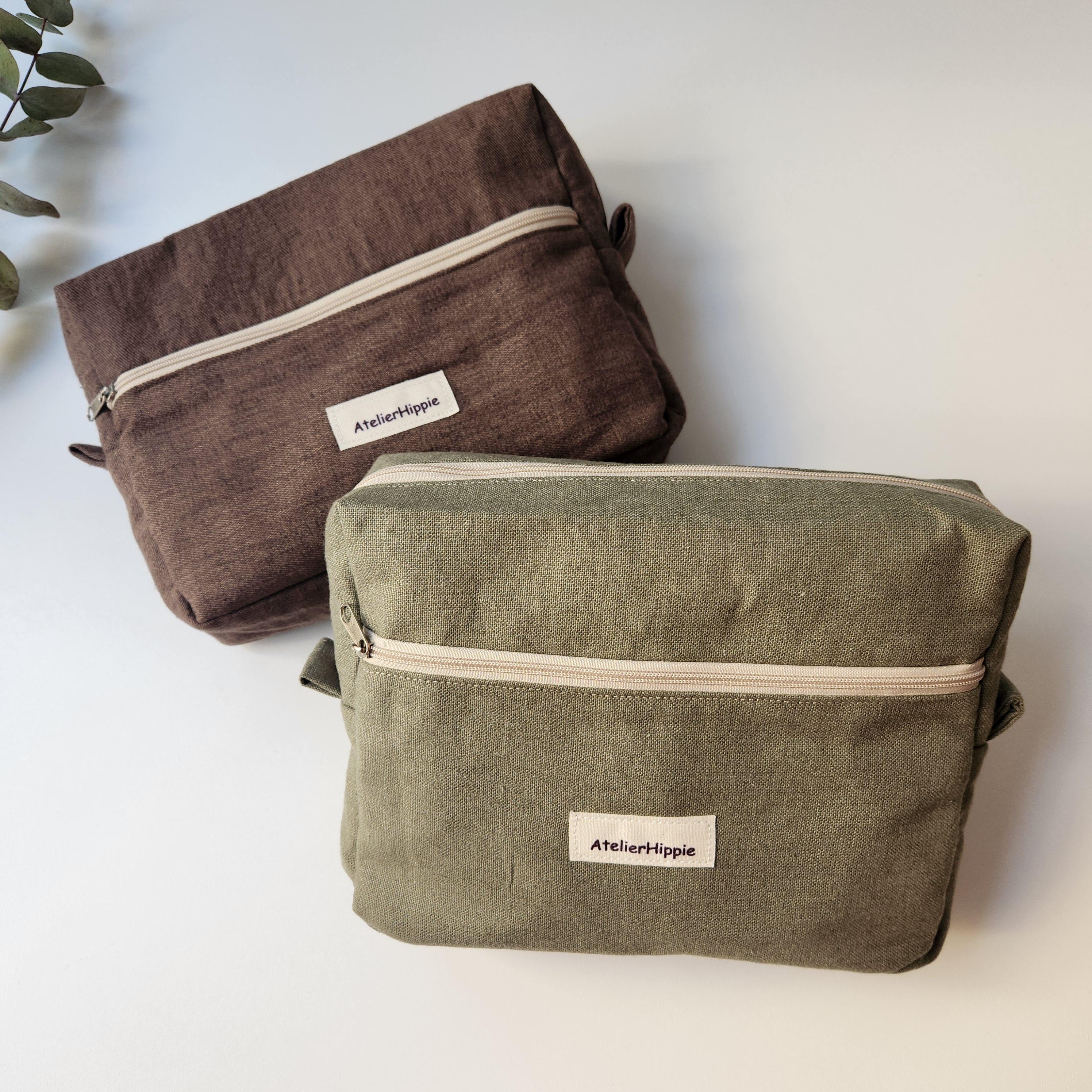 Canvas Journal Pouch – A5 Book & Stationery Organizer | Multi-pocket ...