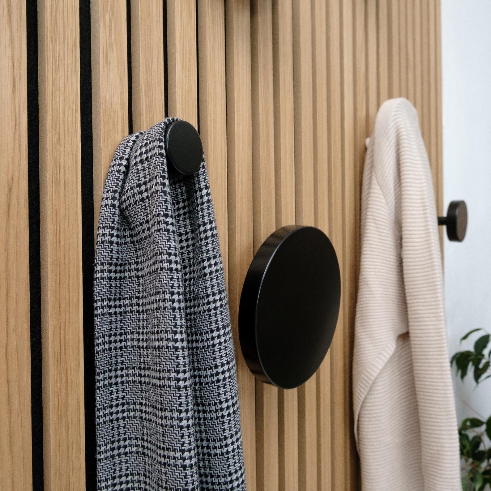 Black Coat Hooks Acoustic Panel Accessories, Acoustic Panel Hanger ...